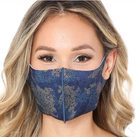 Accessories | Copper Infused Camouflage Face Mask | Poshmark